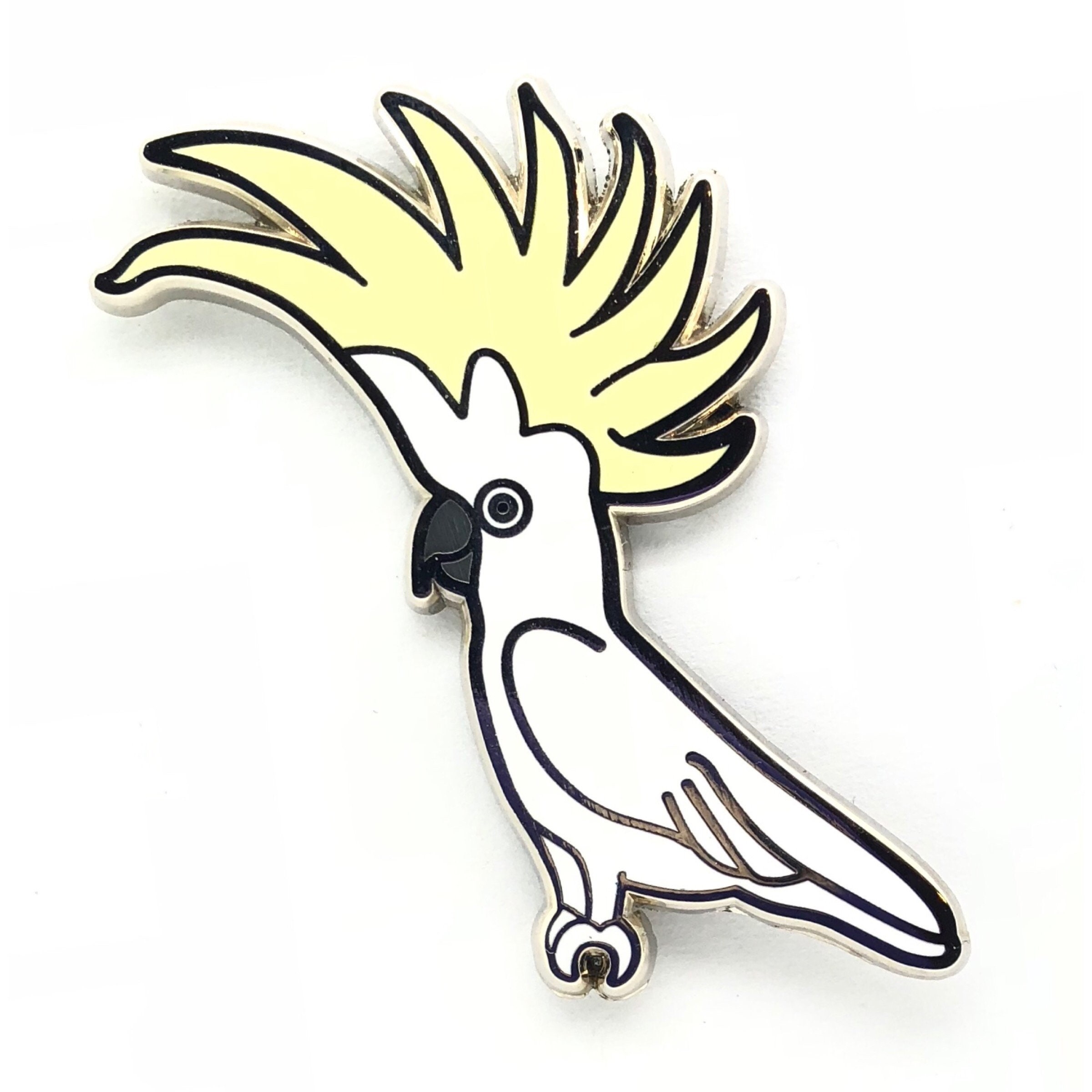 Sulphur-crested Cockatoo Pin - Etsy