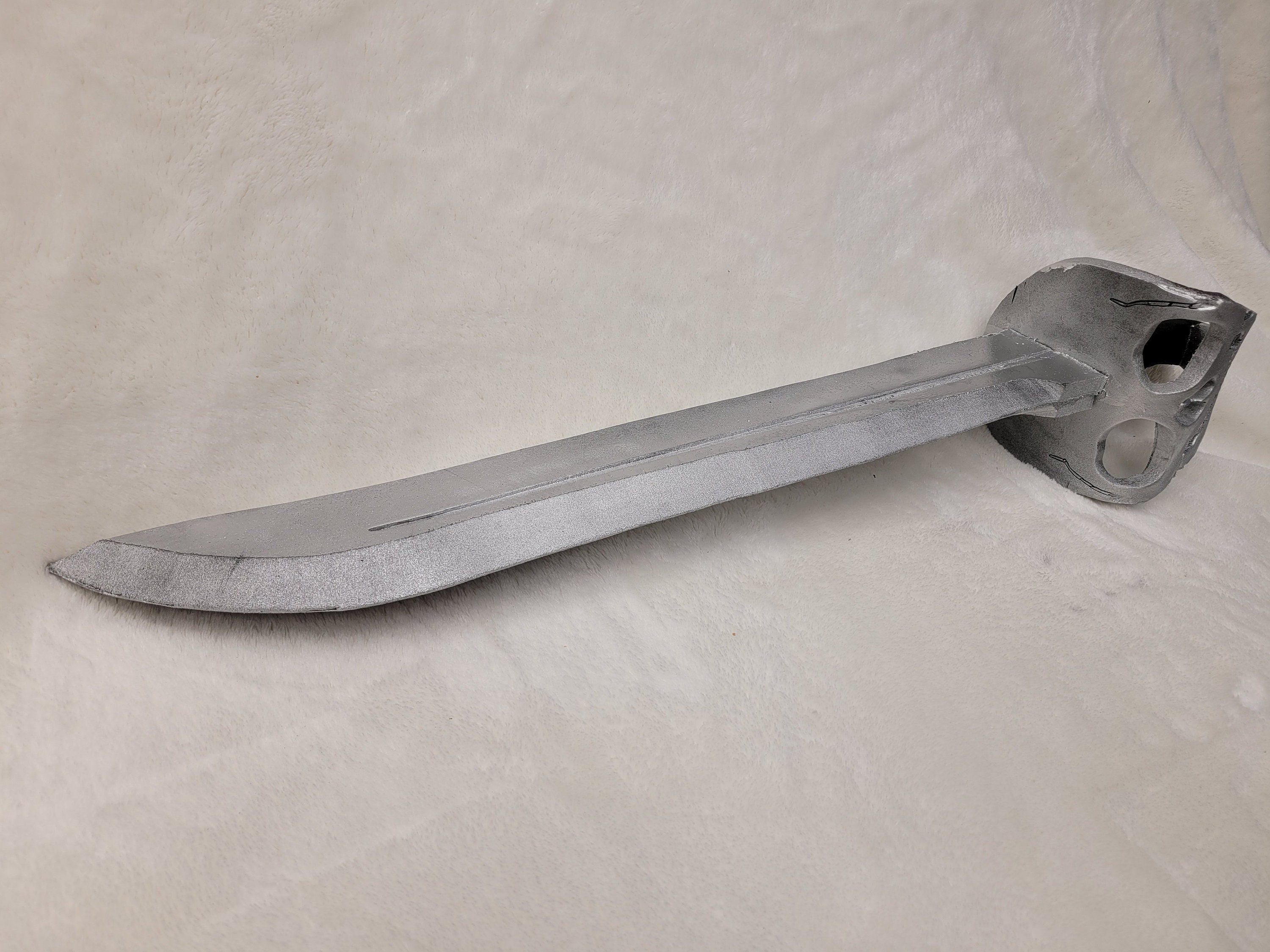 Pirate Cutlass With Skull Handle Basket, Foam Larp Boffer, 26 Saber ...