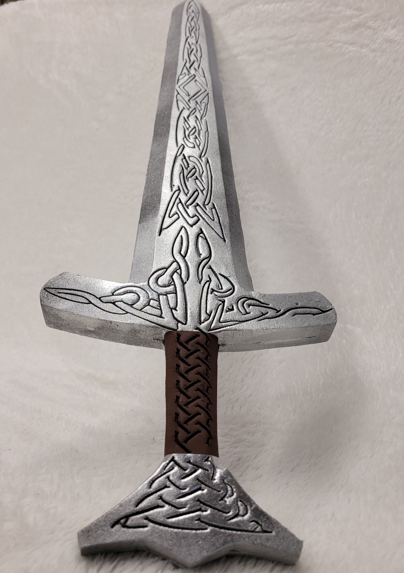 Engraved Longsword, Foam Larp Boffer, 29.75 Long Cosplay Toy Sword - Etsy