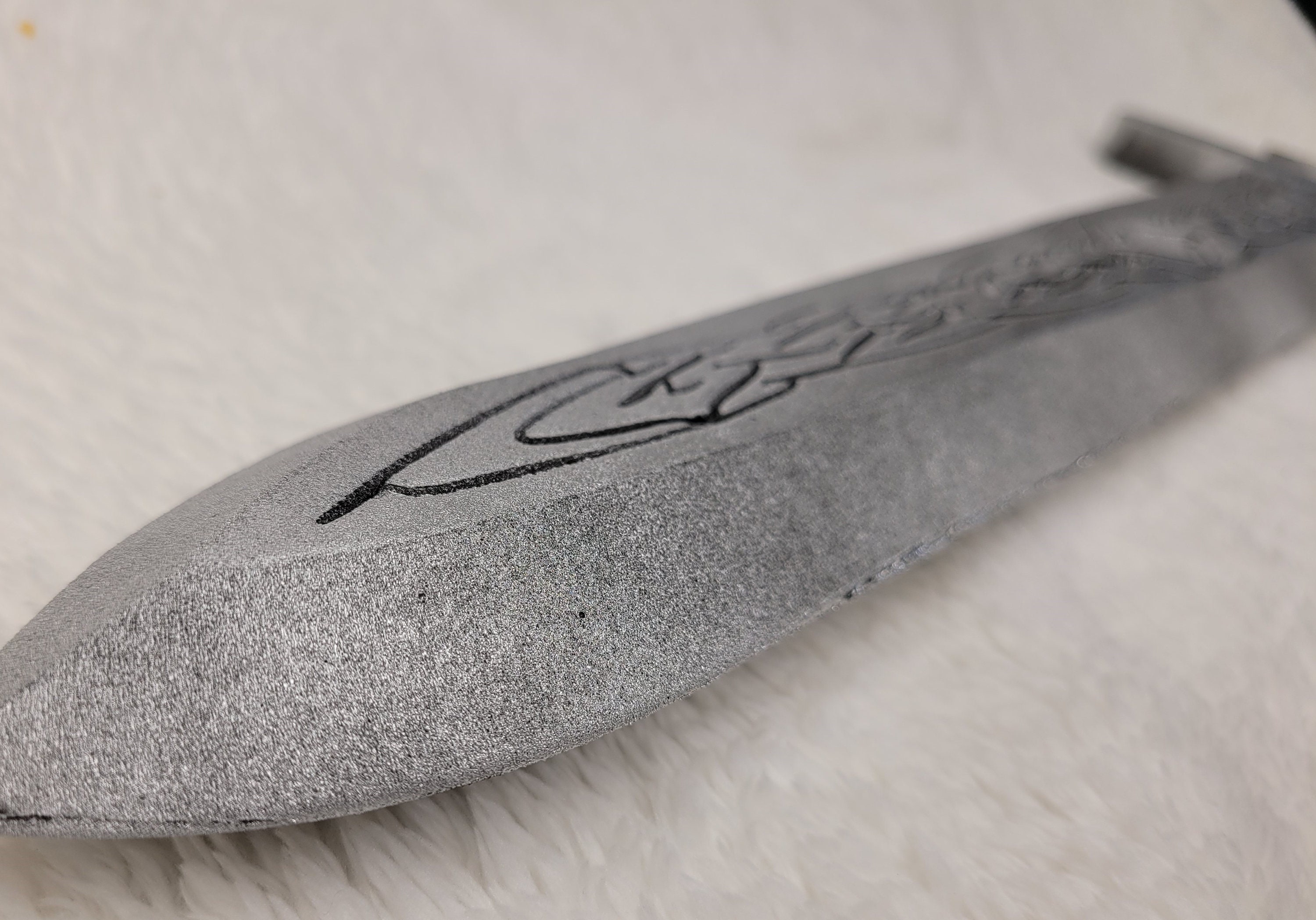 Engraved Longsword, Foam Larp Boffer, 29.75 Long Cosplay Toy Sword - Etsy