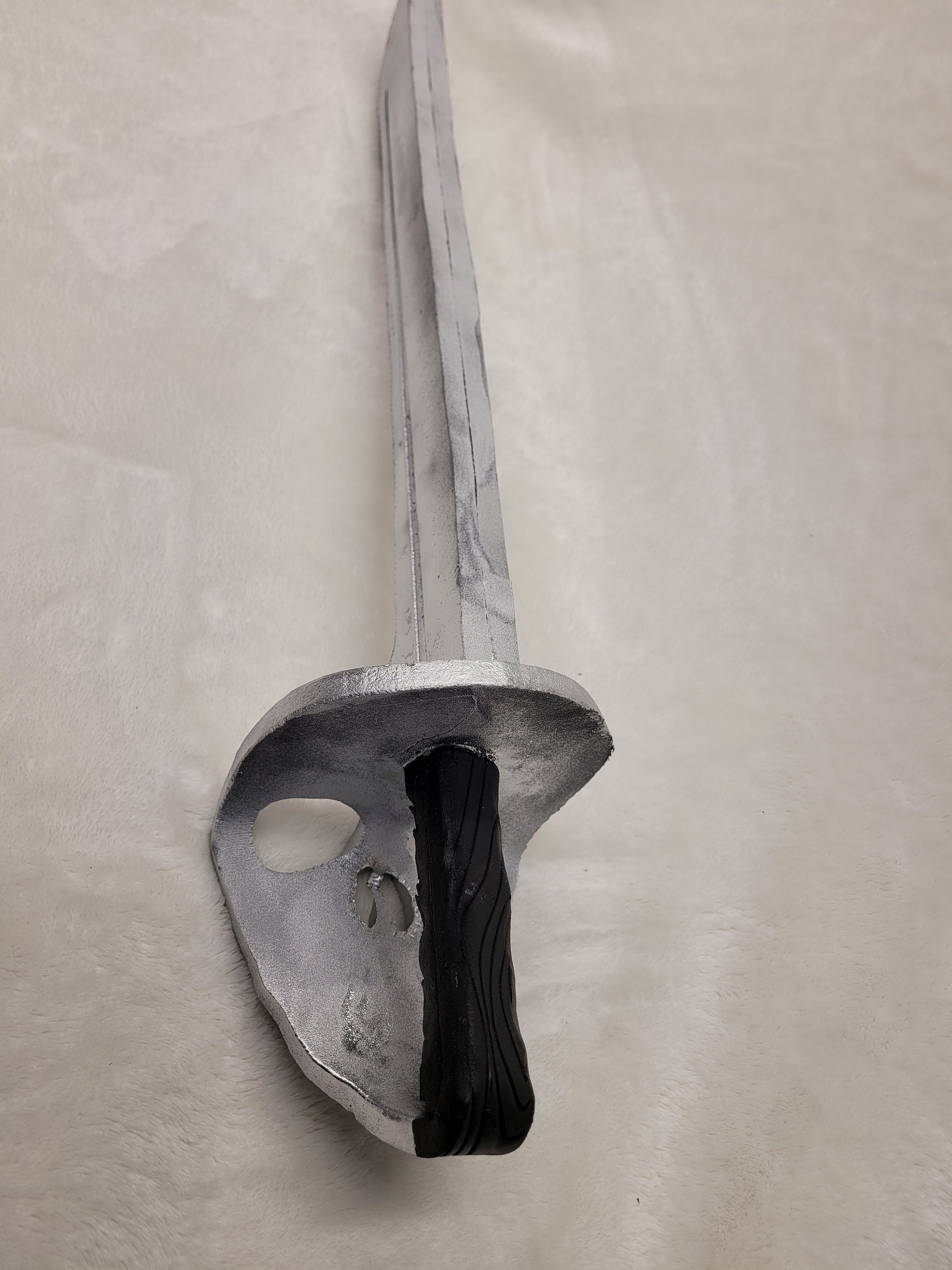 Pirate Cutlass With Skull Handle Basket, Foam Larp Boffer, 26 Saber ...