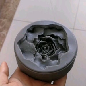 3d Flexible Resin Mold of Rose 3d Silicone Mold Flowers - Etsy