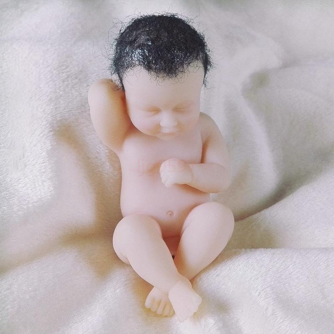 Silica Gel New Baby Molds Newborn Baby Silicone Mold Fondant Cake ...