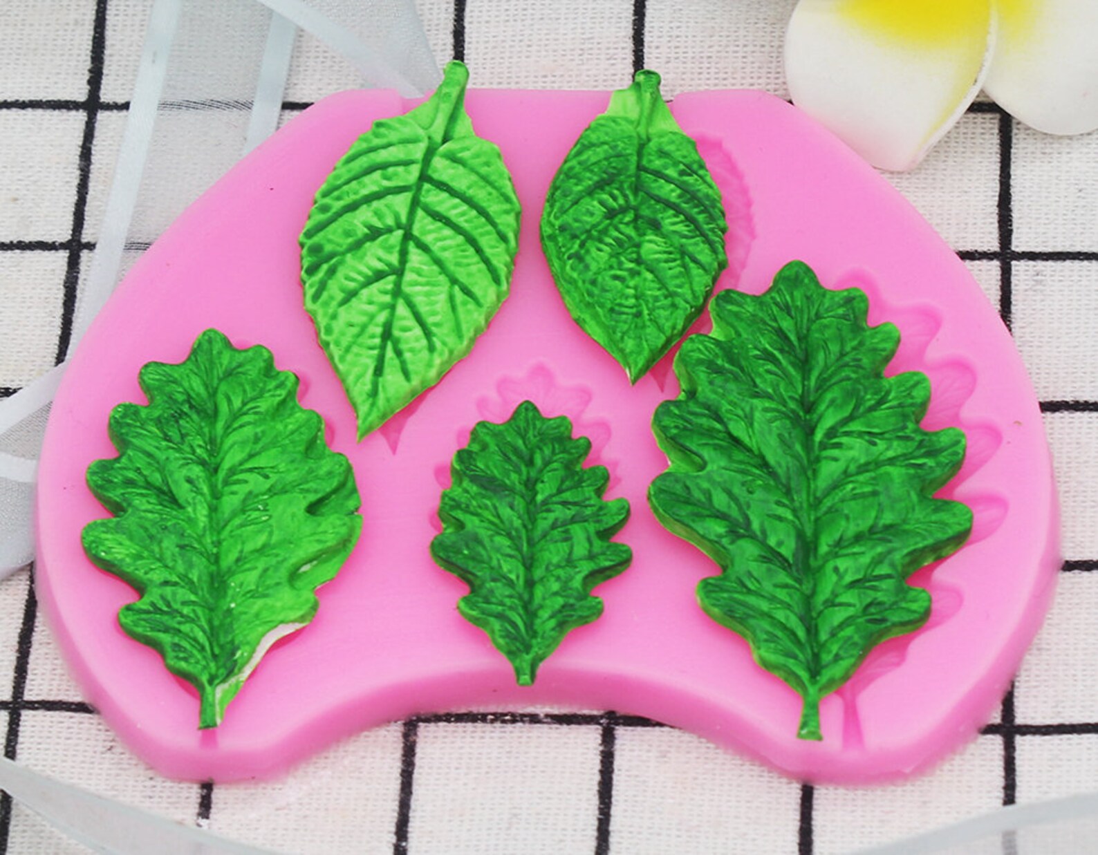 Leaf Cake Silicone Mold Leaf Fondant Cake Biscuit Decoration - Etsy