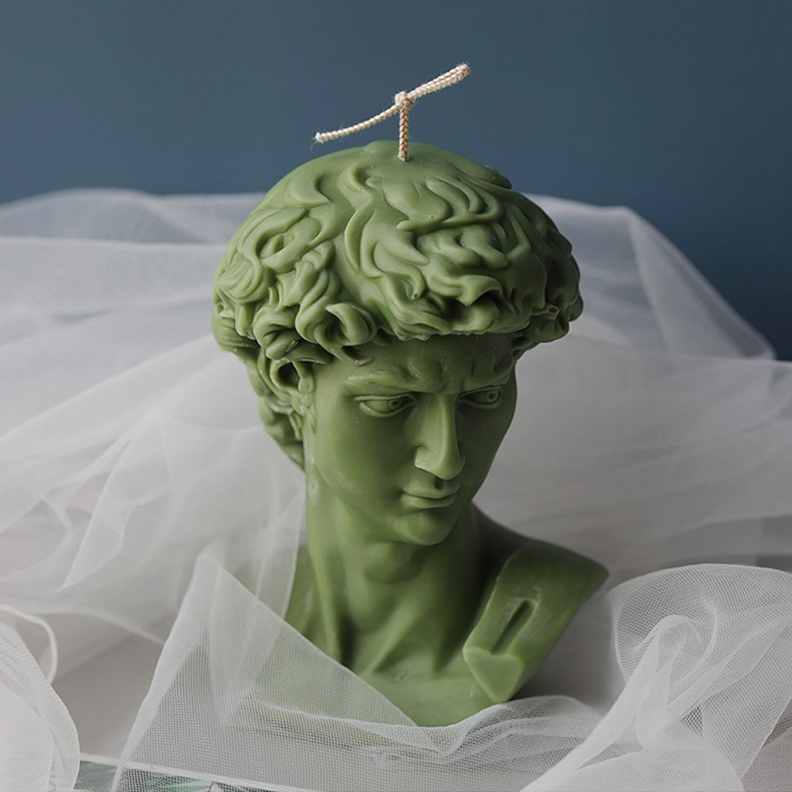 Large Size Plaster Statue Candle Moulds Men David Mold - Etsy