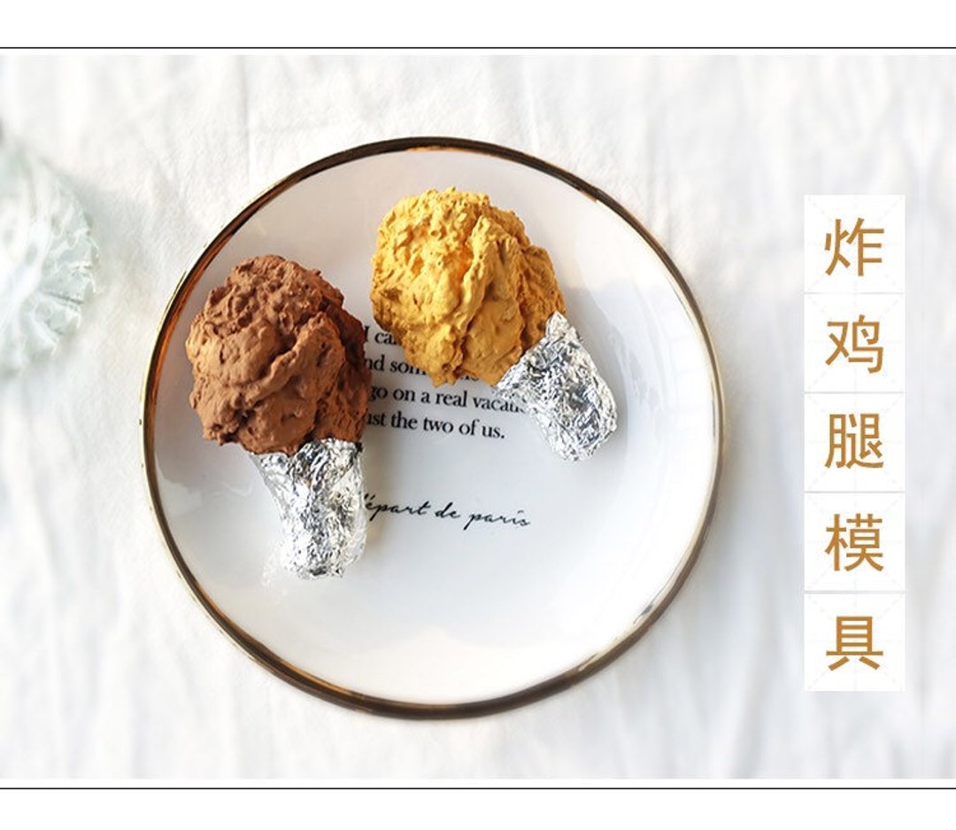 Silicone Mold Food Mold Fried Chicken Leg Mold Chocolate Molds Candle ...
