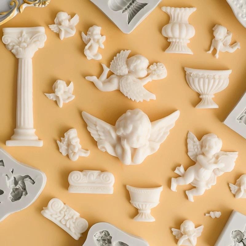 Angel Fondant Molds - Etsy