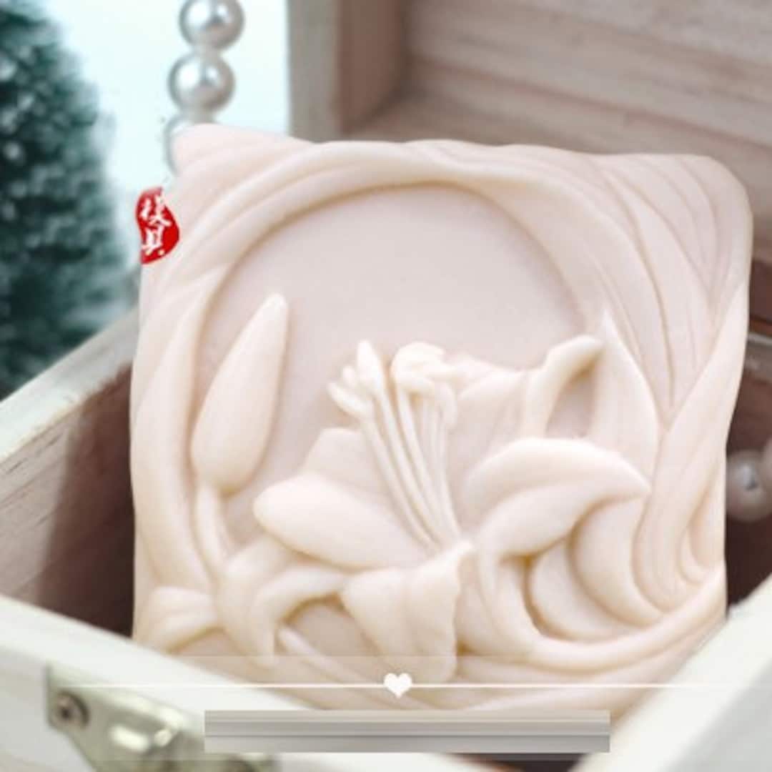 Lily Mold Soap Molds Handmade Flowers Mould Silicone Molds Soap Fondant ...