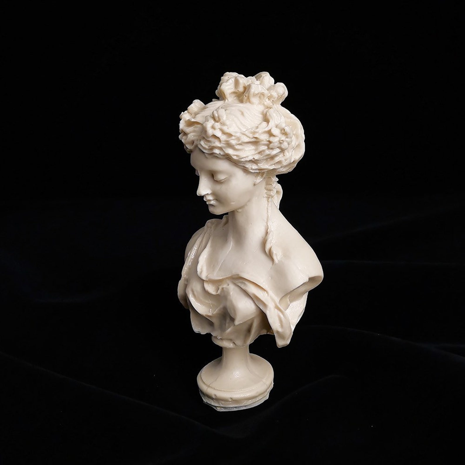 Large Size Plaster Statue Candle Moulds Momen Mold Goddess - Etsy