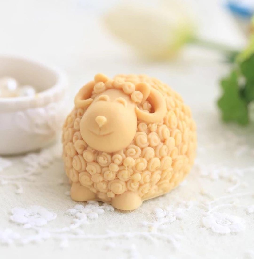 Sheep DIY Mold Handmade Soap Mold Silicone Mold Popular Soap Mold Soap ...