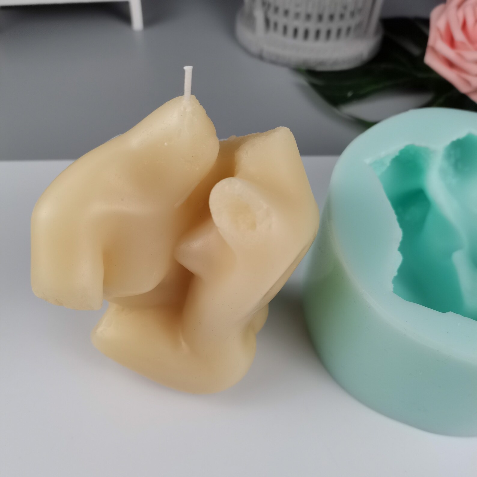 Men's and Women's Body Mold Silicone Mold Soap Candle Mold Resin Clay ...