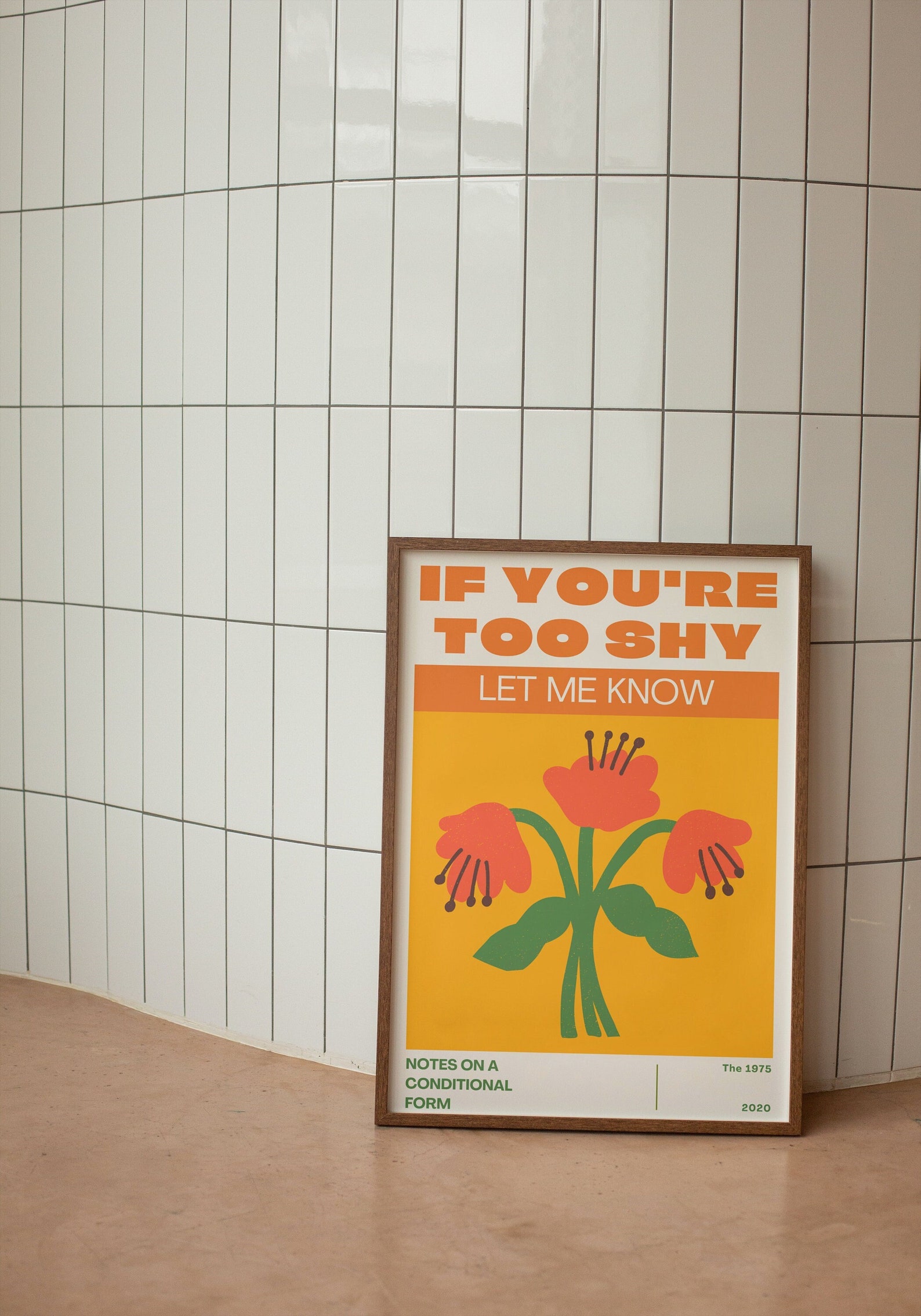 The 1975 Inspired | Digital Download | Lyric Wall Art Print | If You're ...