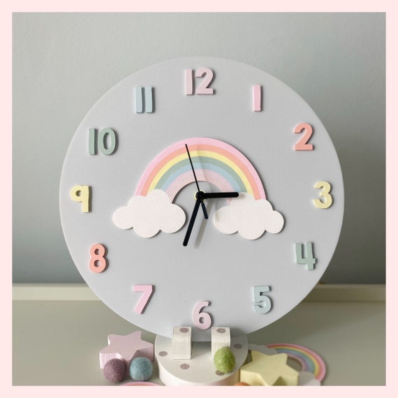 Home Décor Rainbow clock #2 Clocks etna.com.pe