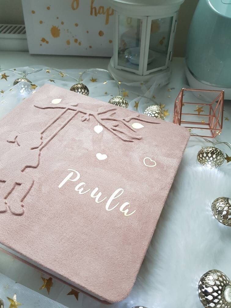 Personalized Baby Photo Album Baby Photo Album Custom Cover 46 Photos ...