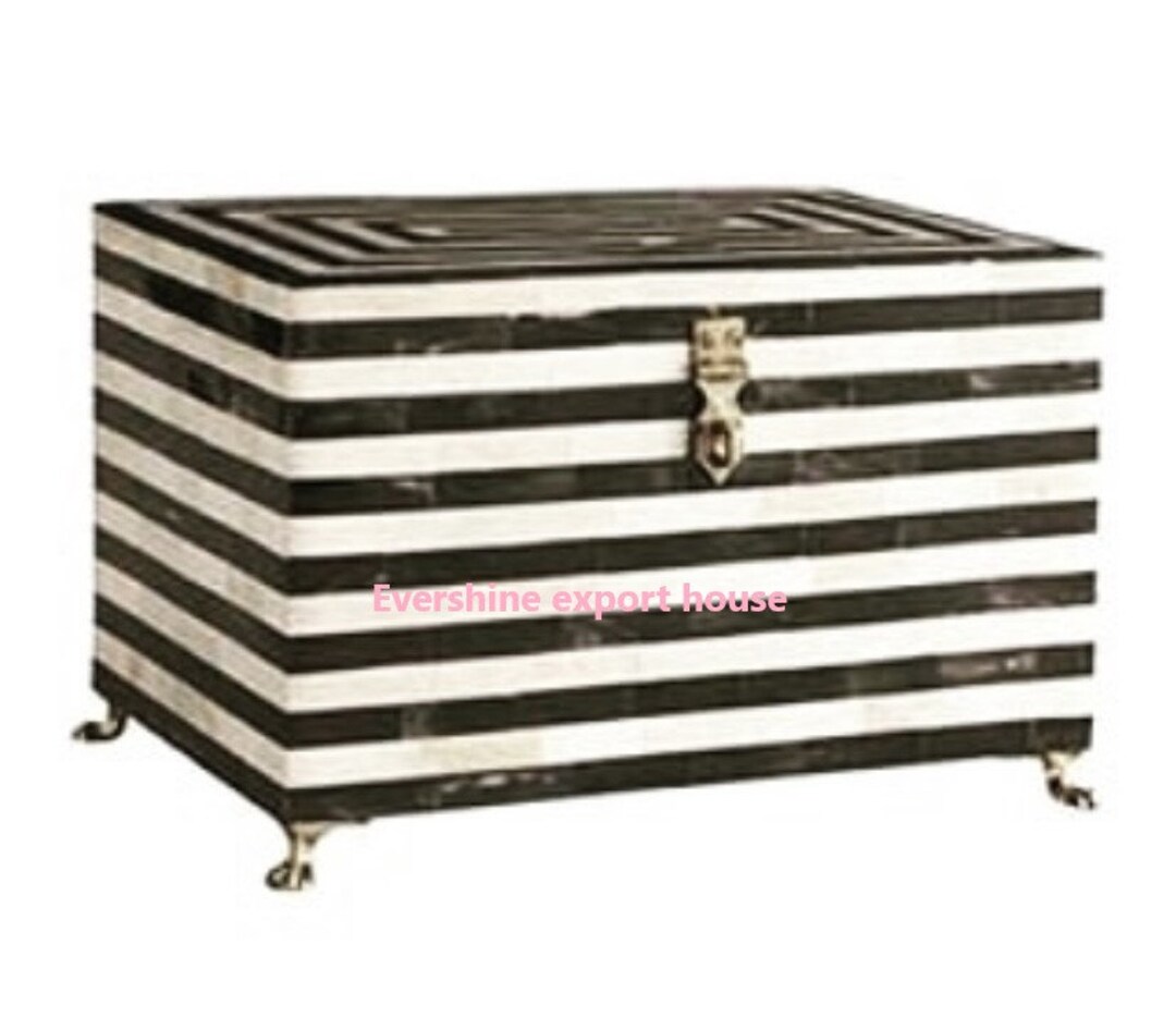 Bone Inlay Storage Box Wooden Trunks Multipurpose Box - Etsy