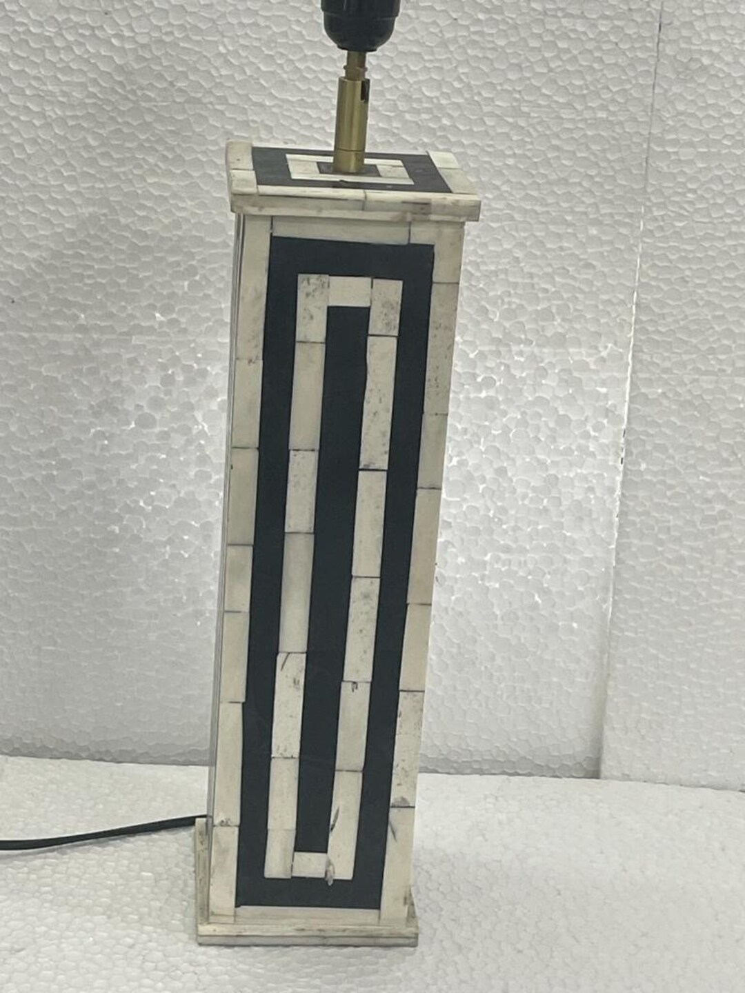 Ready to Ship, Bone Inlay Lamp, Set of Two , Bedside Night Light With ...