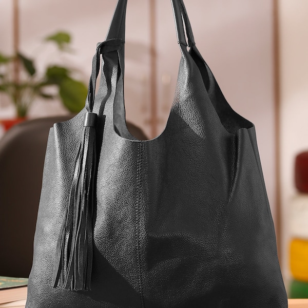 Unlined Leather Bag - Etsy