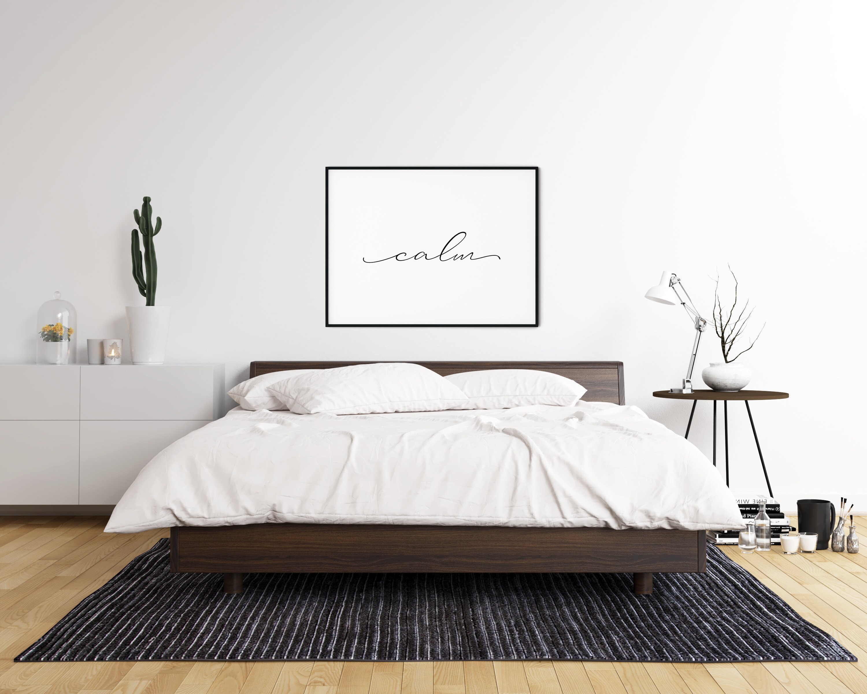 Calm Prints Calm Printable Wall Art Inspirational Quotes | Etsy