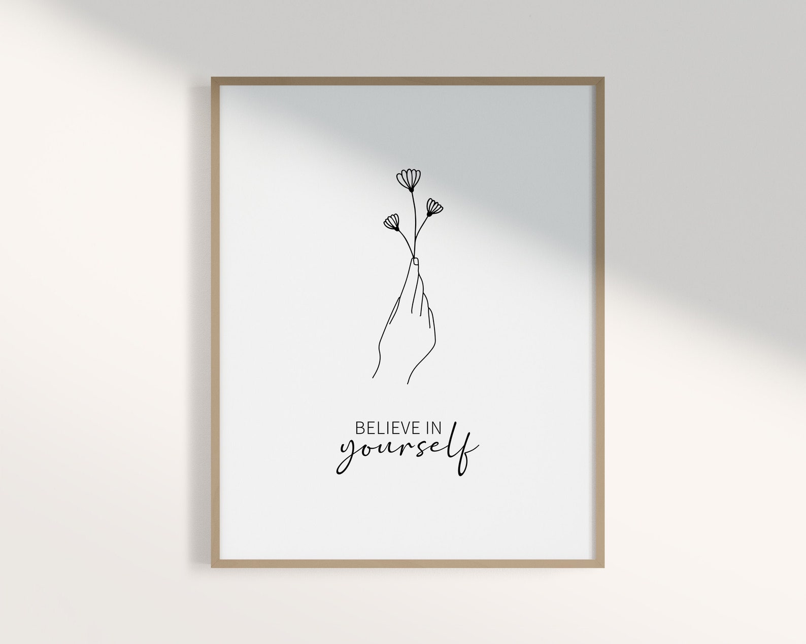 Motivational Quotes Line Art Line Drawing Black and White | Etsy UK