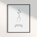 Motivational Quotes, Line Art, Line Drawing, Black and White Prints ...