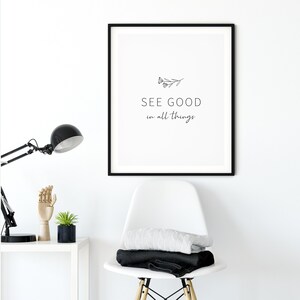 Printable Positive Quotes, Motivational Black and White Prints ...