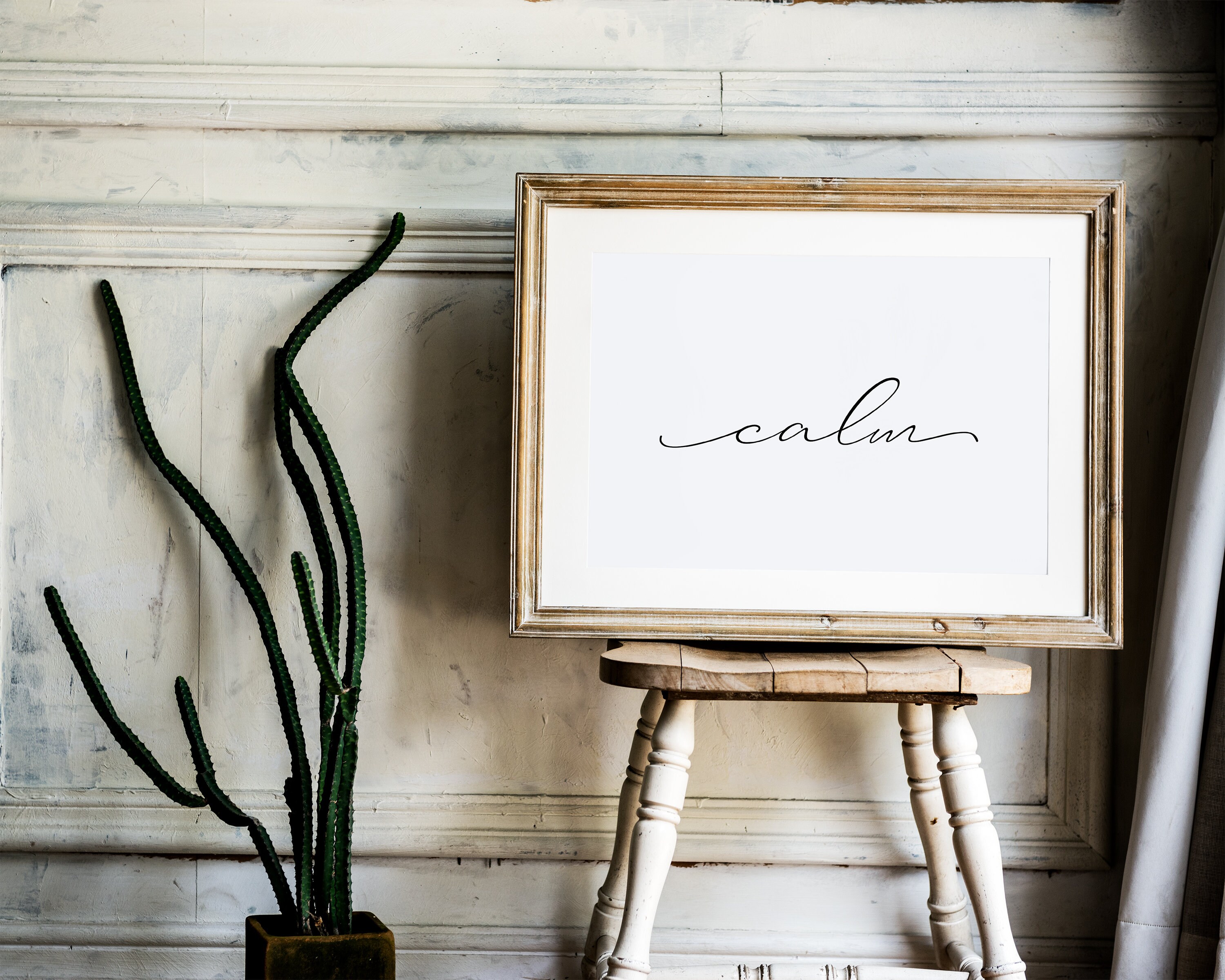 Calm Prints Calm Printable Wall Art Inspirational Quotes - Etsy