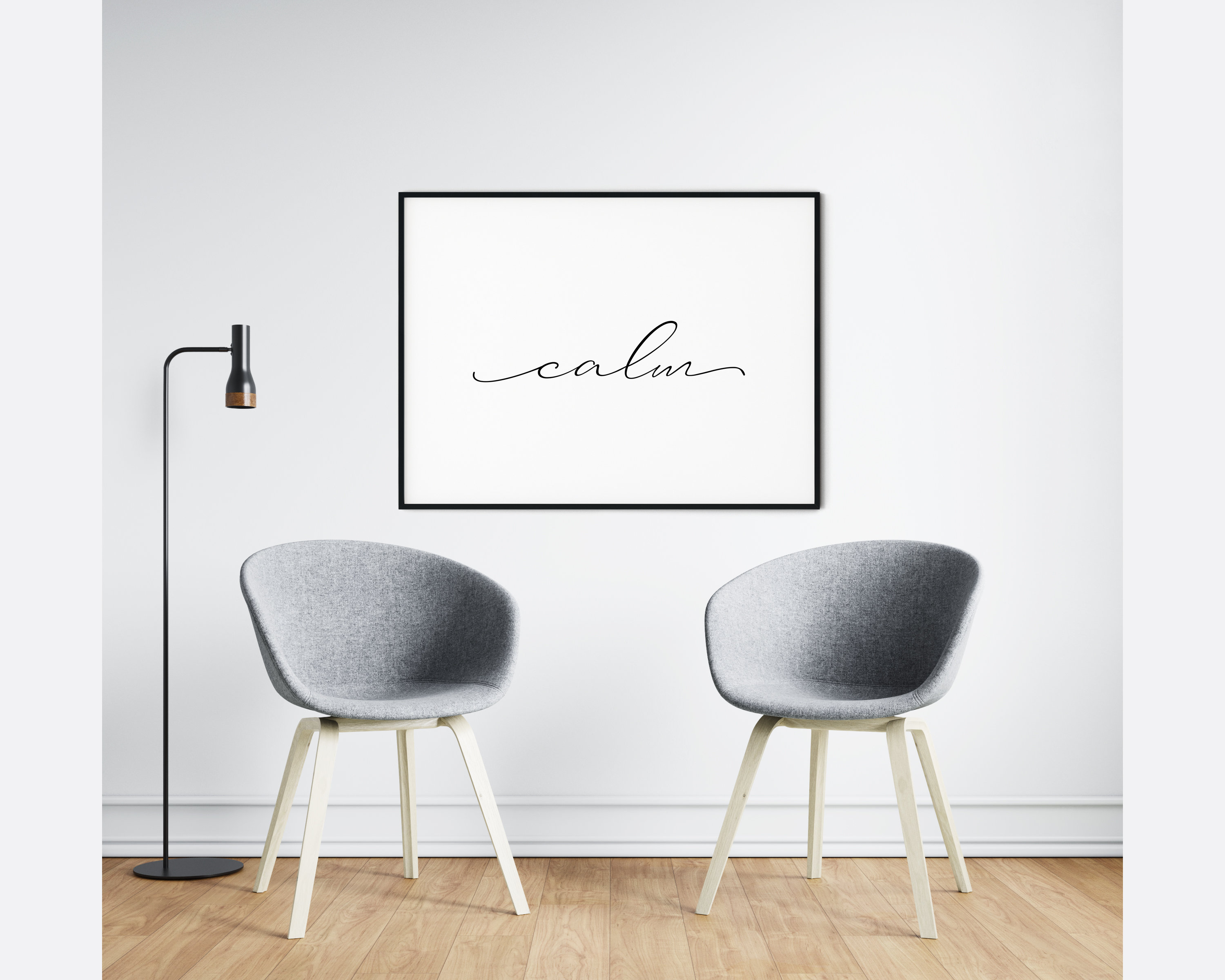 Calm Prints Calm Printable Wall Art Inspirational Quotes | Etsy