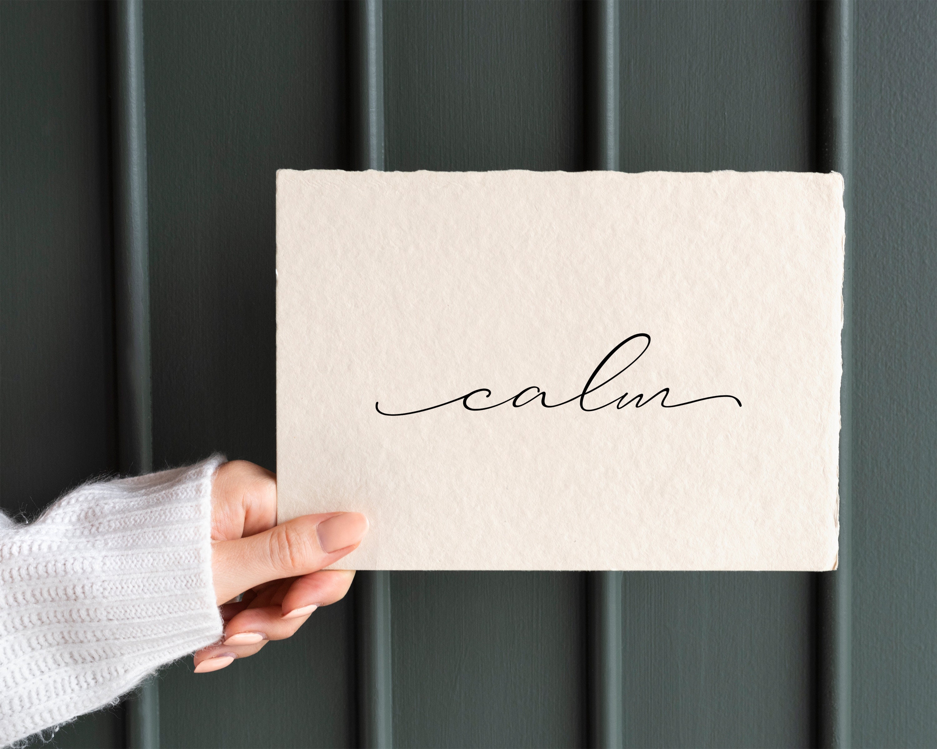 Calm Prints Calm Printable Wall Art Inspirational Quotes | Etsy