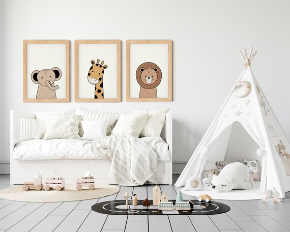 Kids Room Wall Art Printable Set of 3 Prints Kids Room | Etsy