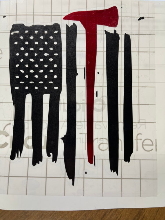 Firefighter car decal. | Etsy