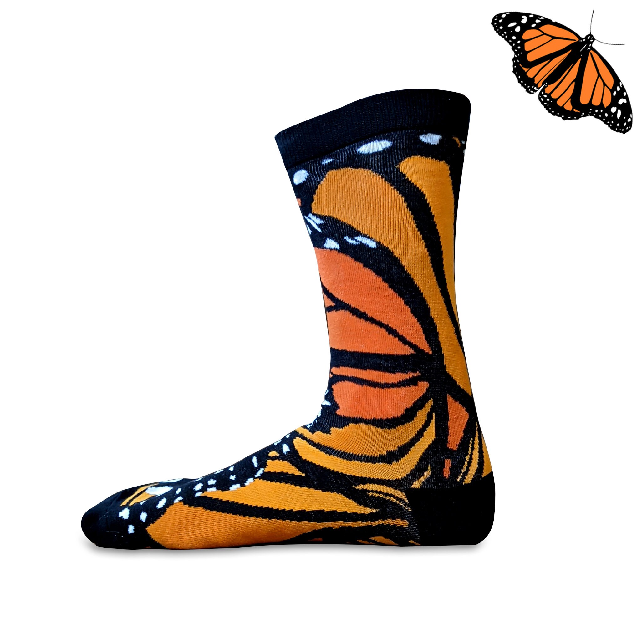 Men's Monarch Butterfly Socks (crew) - Etsy