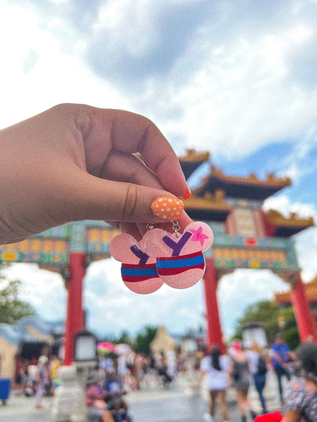 Warrior Princess Inspired / Mulan Inspired / Earrings / Straw Topper ...