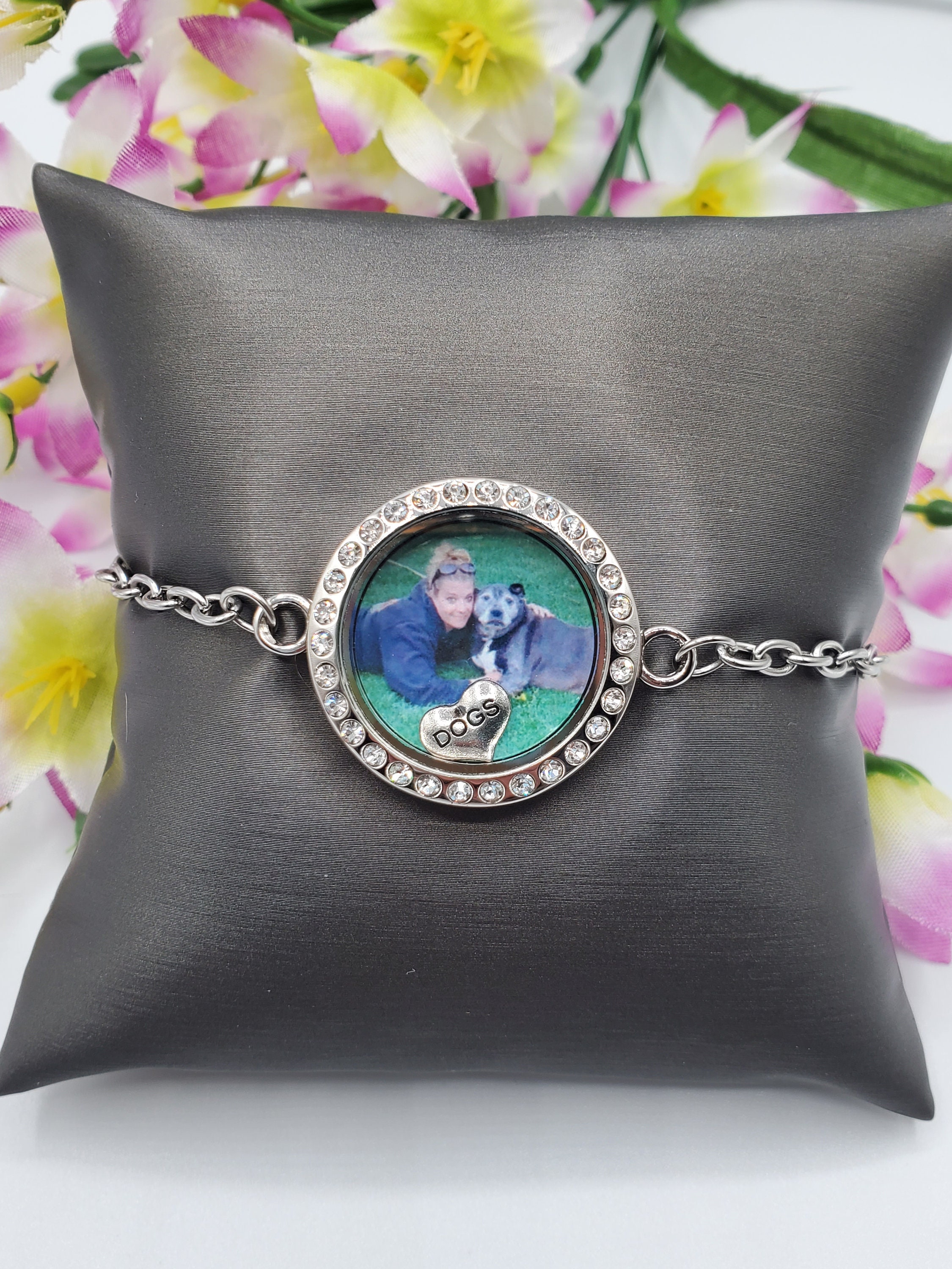 Personalized Locket bracelet Custom made Picture family | Etsy