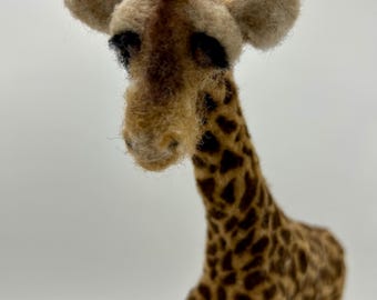 Needle Felted Giraffe - Etsy