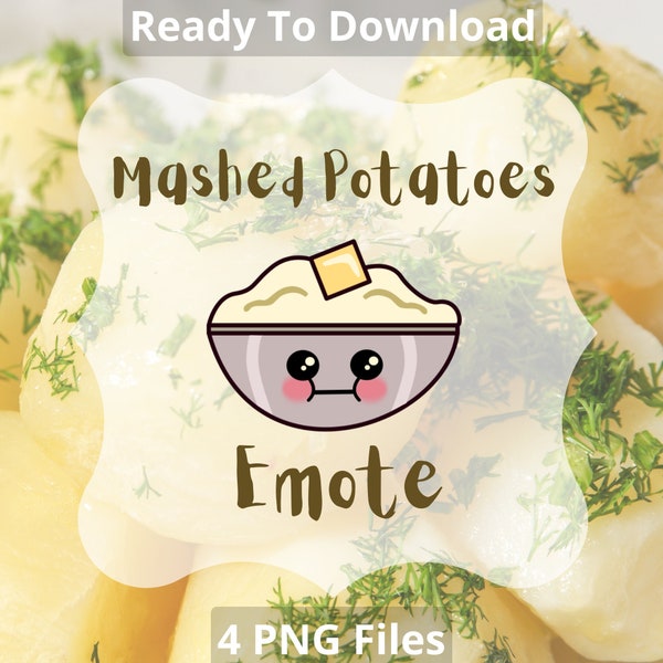 Potato Emote - Etsy