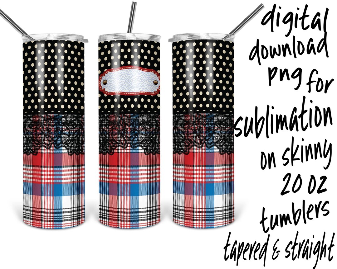 Red White Blue Sublimation PNG Download for Tumbler - Etsy