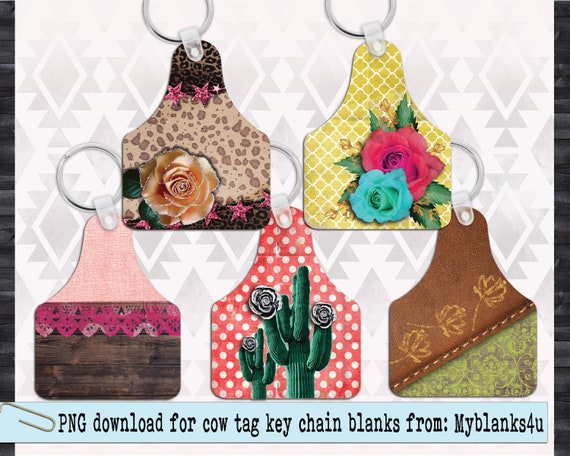 BOHO Keychain Design Bundle PNG Downloads | Etsy
