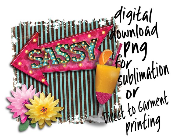 Sassy Template Digital Download PNG BOHO Style | Etsy