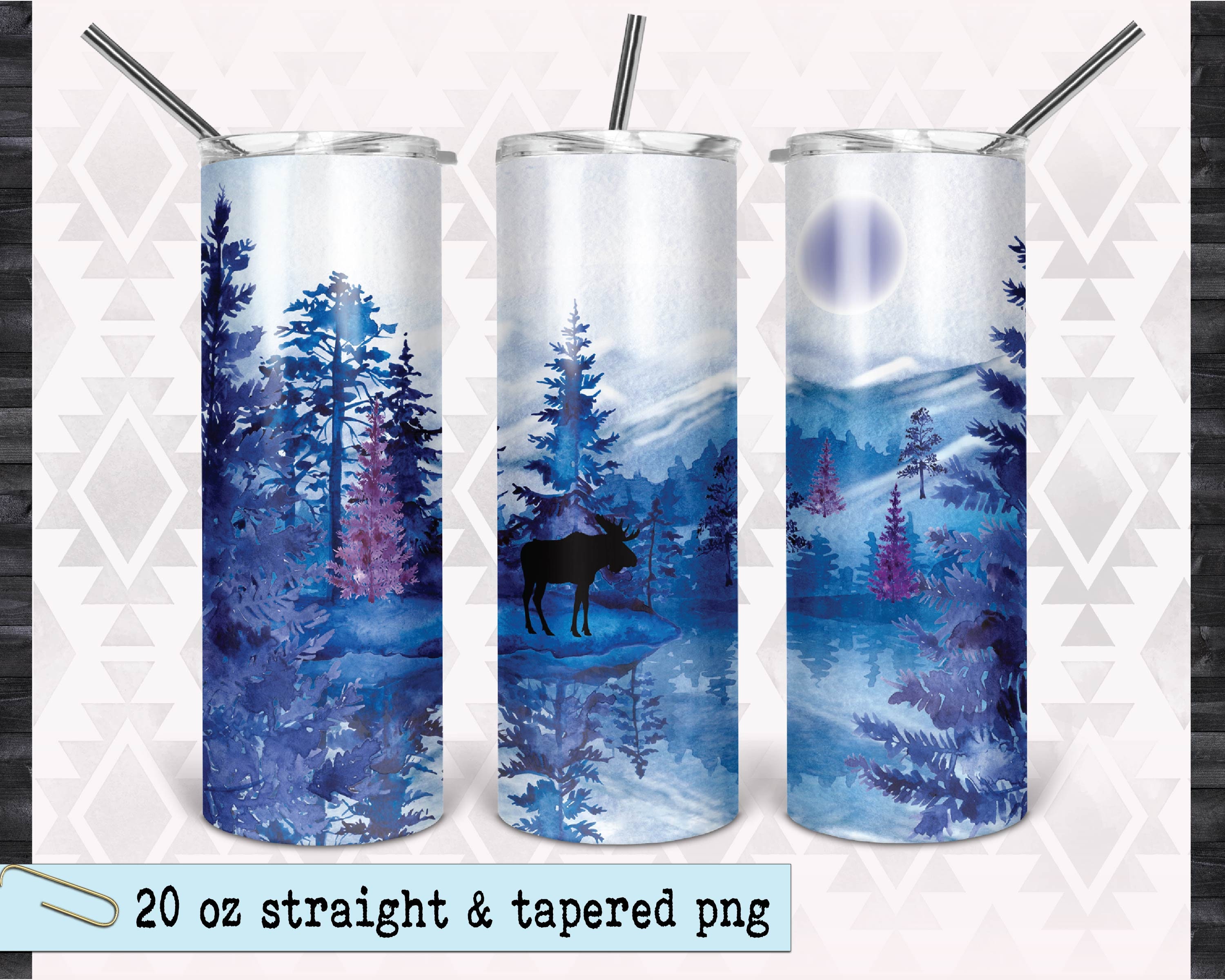 Moose tracks tumbler png Digital Drawing & Illustration etna.com.pe