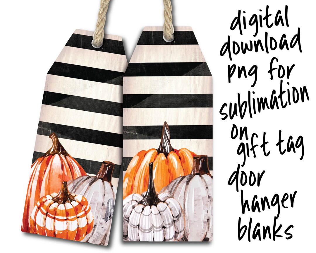 Sublimation PNG Design for Gift Tag Door Hangers - Etsy