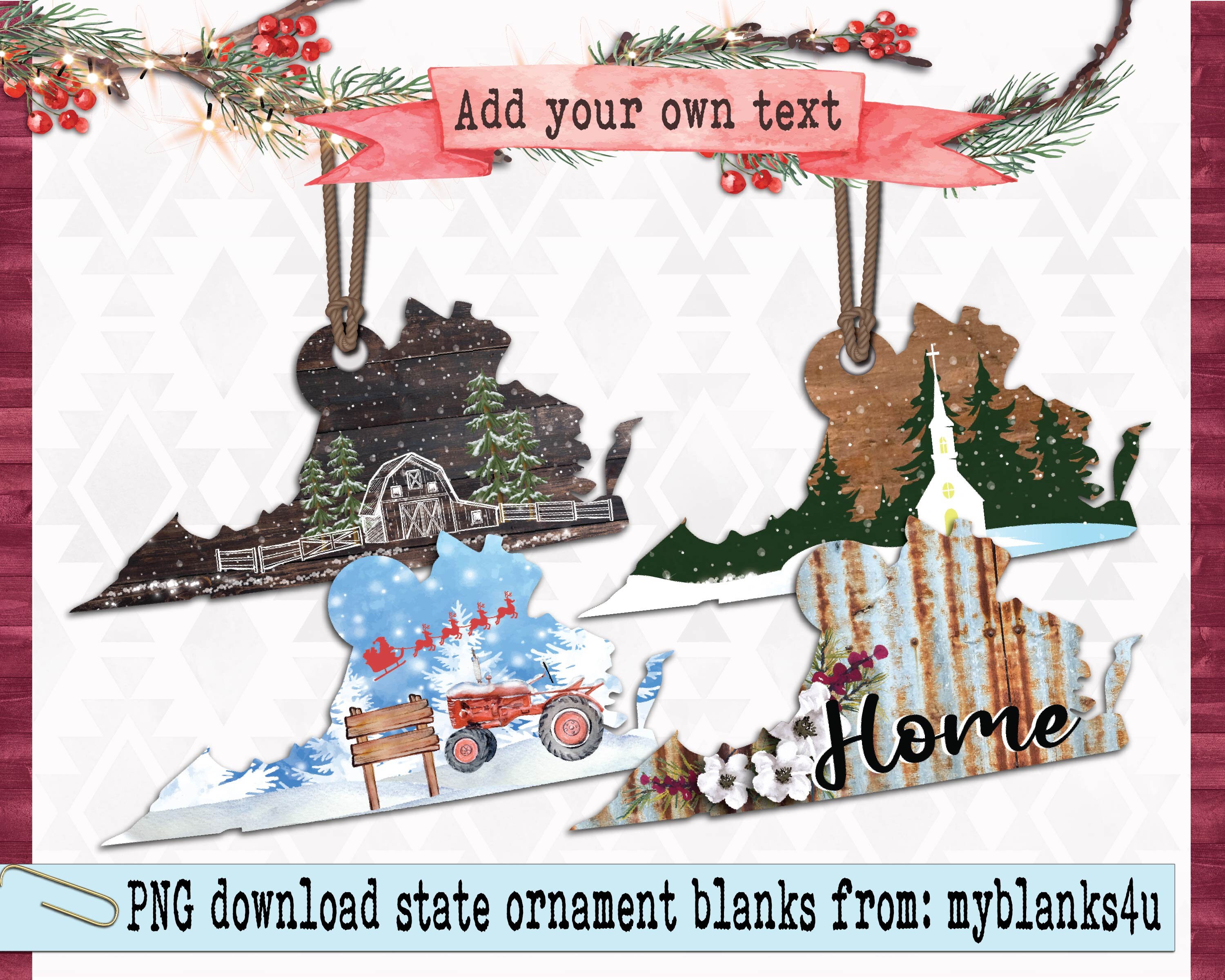 Virginia Design PNG Bundle for Sublimation - Etsy