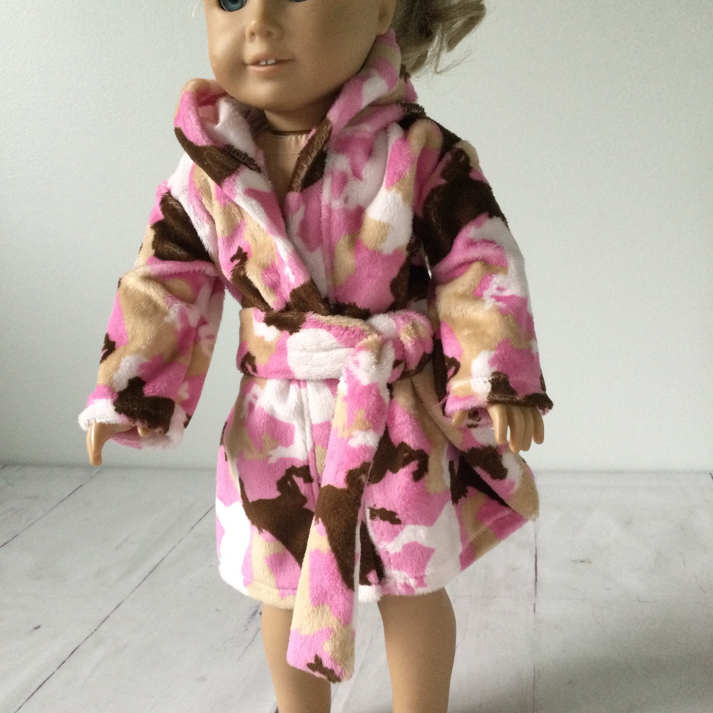 18 Inch Doll Hooded Bathrobe Horse Doll Robe Fits Popular 18 | Etsy Canada