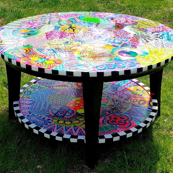 Funky Coffee Table - Etsy