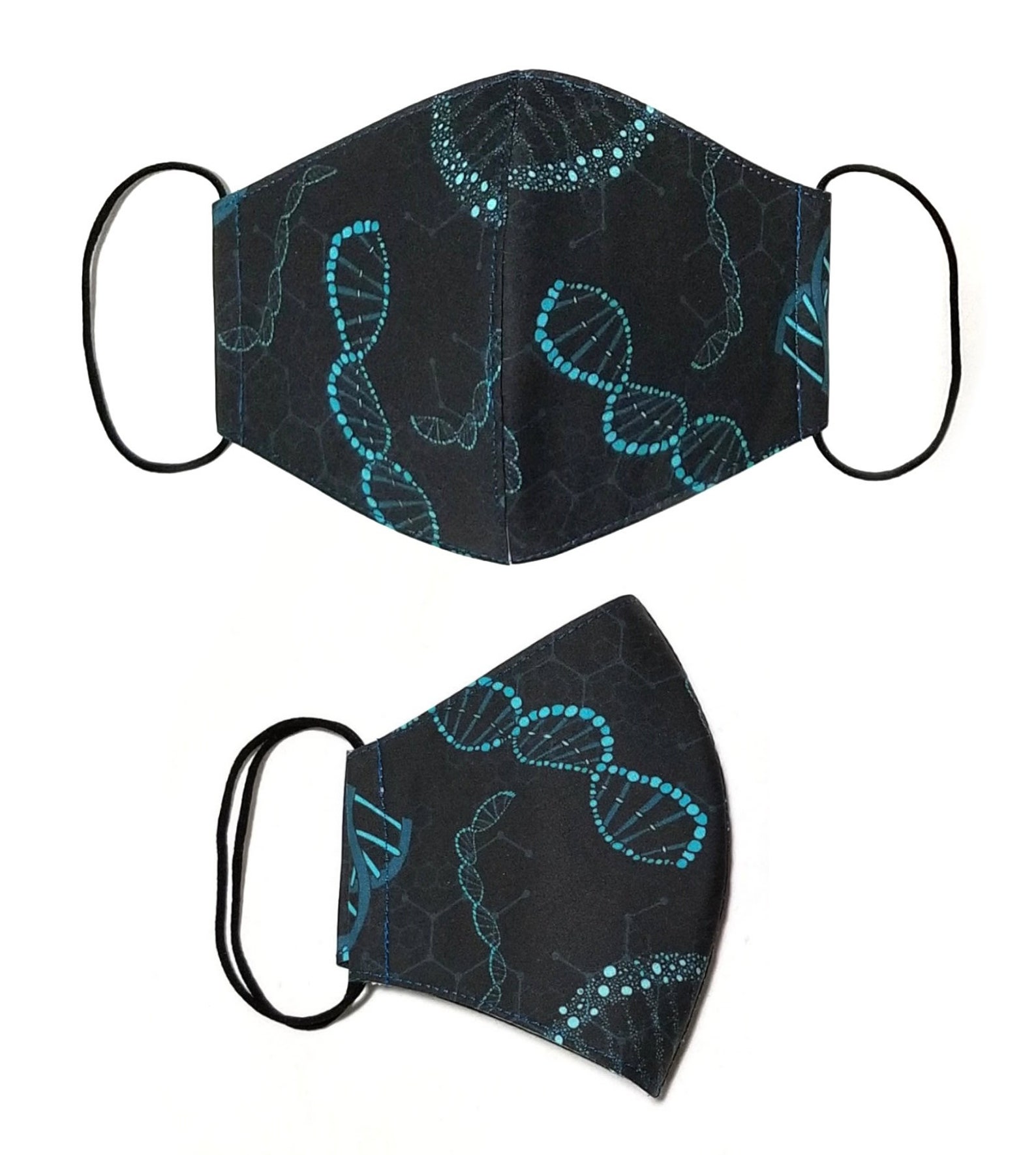 DNA Double Helix Natural Science Biology Face Mask Lecturer - Etsy