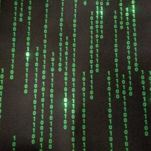 Matrix Code Digital Rain PC Engineering Technology Nerd - Etsy