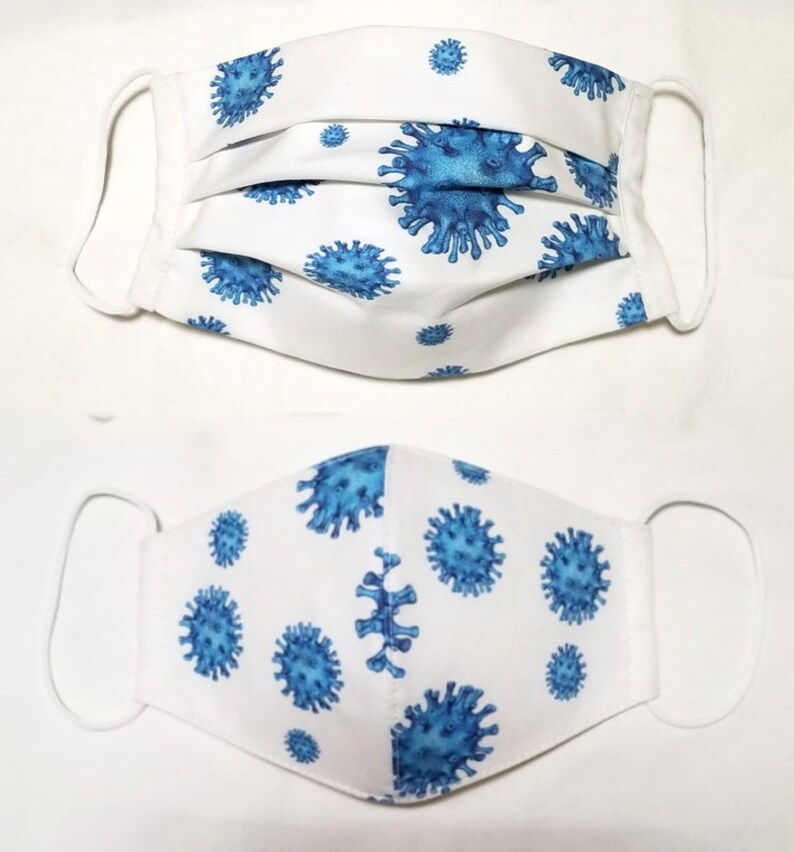 DNA Double Helix Natural Science Biology Face Mask Lecturer - Etsy