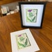 Spear Thistle Colorful Block Print - Etsy