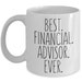 Financial Advisor Coffee Mug Financial Advisor Office Gifts - Etsy