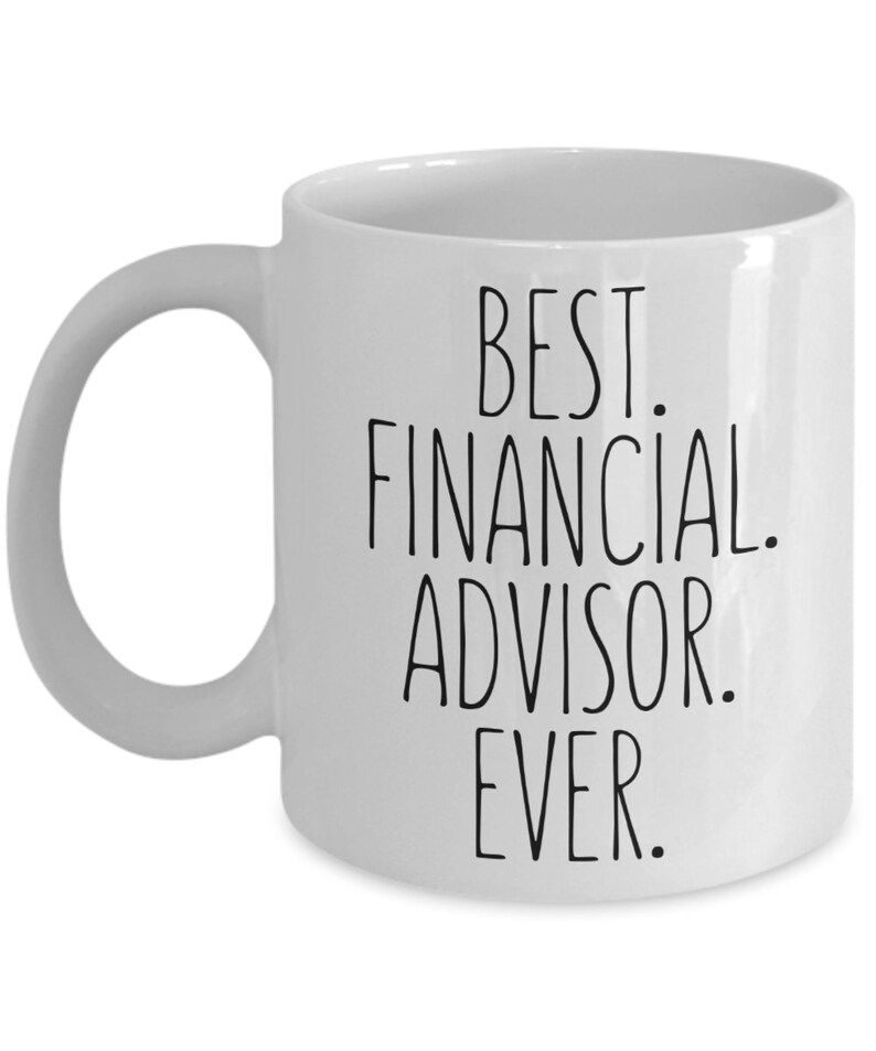 Financial Advisor Coffee Mug Financial Advisor Office Gifts - Etsy