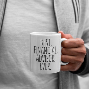 Financial Advisor Coffee Mug Financial Advisor Office Gifts ...